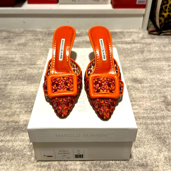 Manolo Blahnik | Shoes | Brand New Never Worn Manolo Blahnik Maysale ...